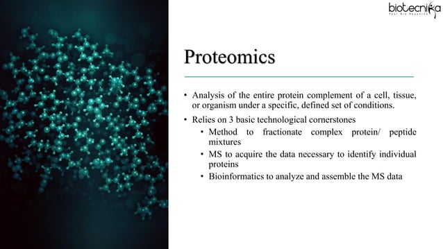 Mass Spectrometry Based Proteomic Analysis | PDF | Chemistry | Science