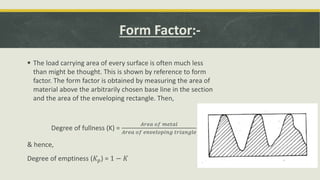 Mmm SURFACE FINISH MECHANICAL MEASUREMENTS | PPT