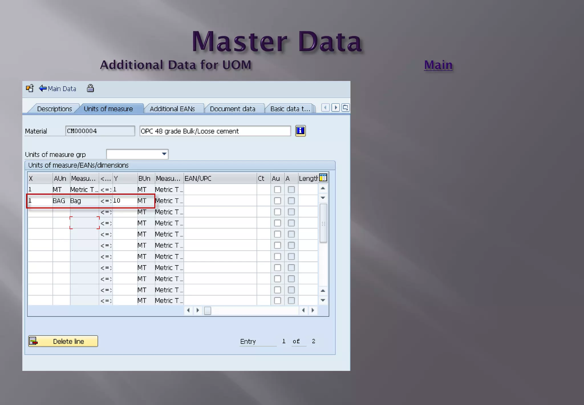Master Data in Material Management | PDF