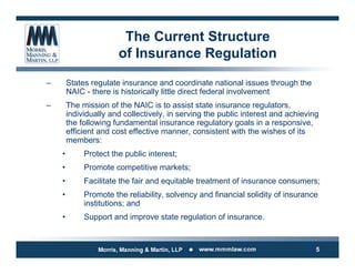 The Federal Regulation Of Insurance | PDF