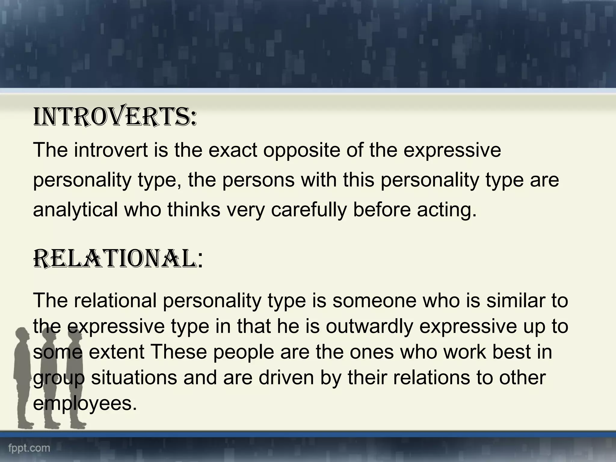 PERSONALITY PRESENTATION | PPT