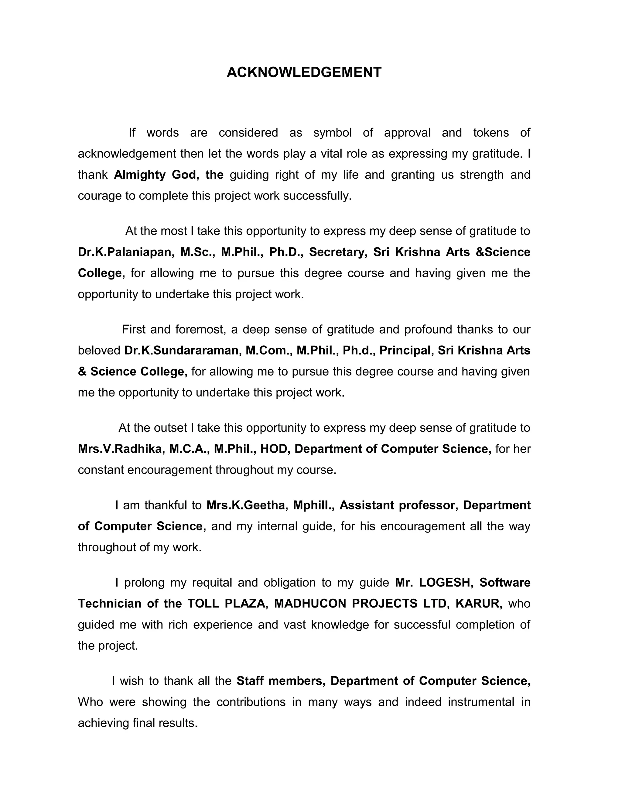 Maducon projects Ltd, Internship project | PDF