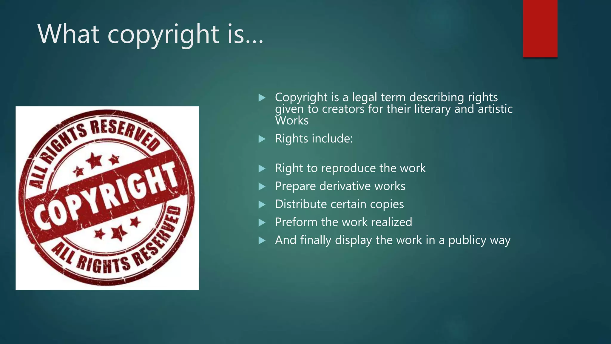 Intellectual Property, Copyright, and Ethics | PPTX