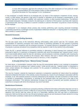 Mmm review georgia's new restrictive covenant act | PDF | Business ...