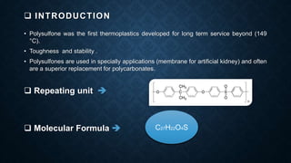 Polysulfone | PPT