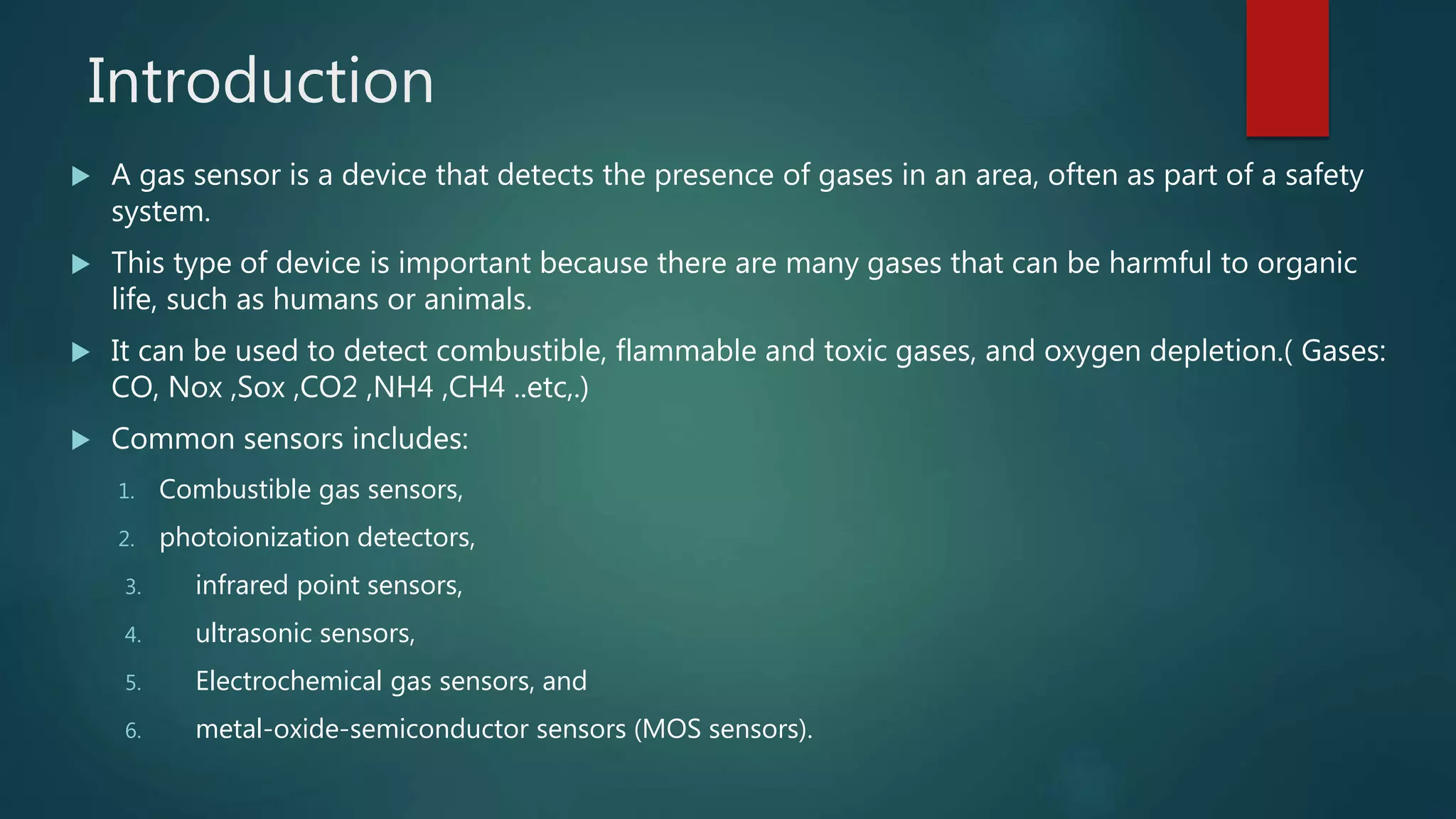 GAS SENSORS in NANOTECHNOLOGY .pptx