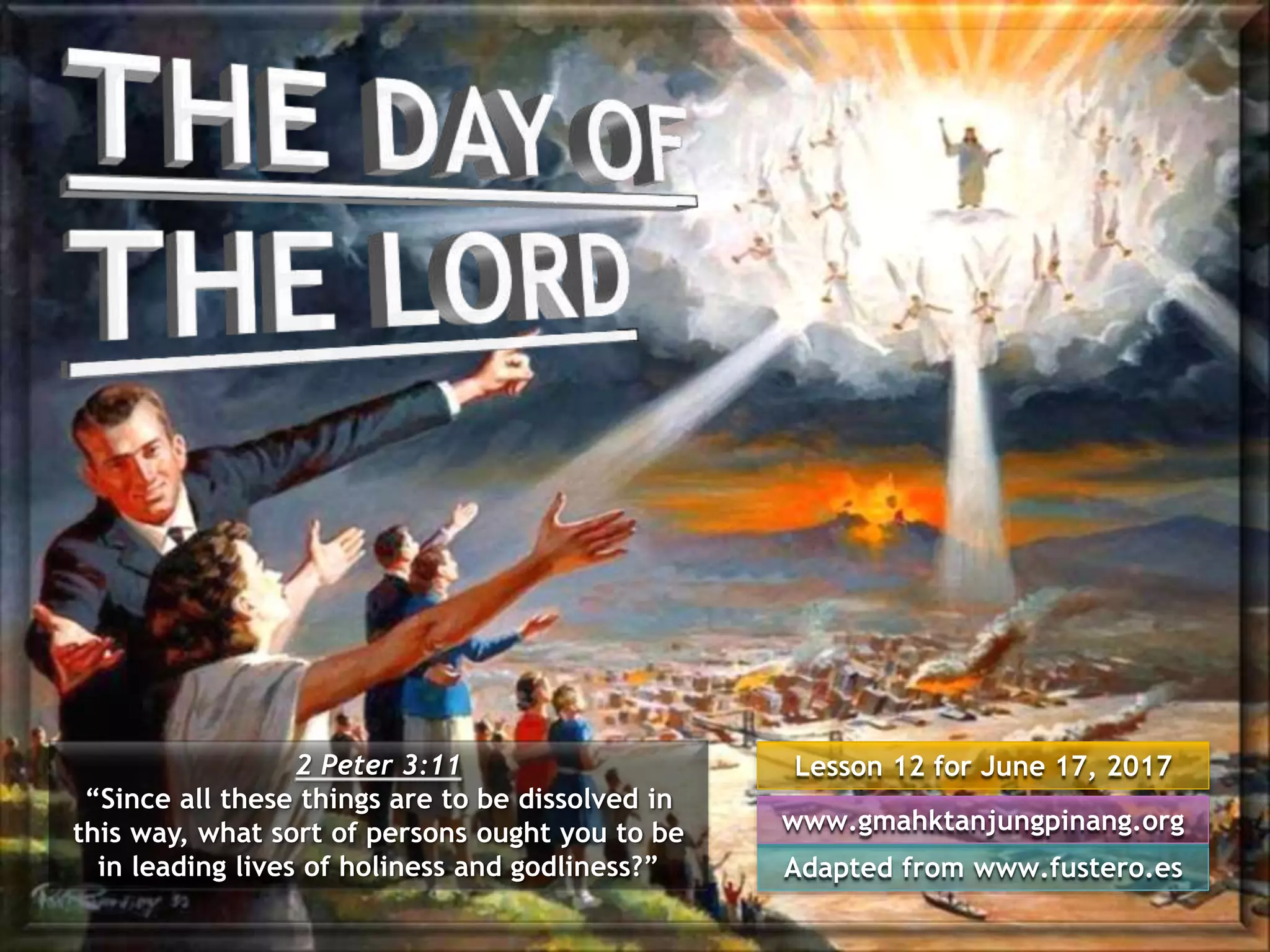 Sabbath school lesson 12, 2nd quarter of 2017 | PPTX