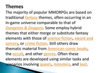 Mmorpg | PPTX