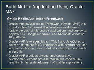 MMostafa Develop Mobile Application For Oracle EBS | PPTX | Cloud Computing | Internet