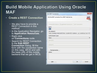 MMostafa Develop Mobile Application For Oracle EBS | PPTX | Cloud Computing | Internet