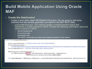MMostafa Develop Mobile Application For Oracle EBS | PPTX | Cloud ...