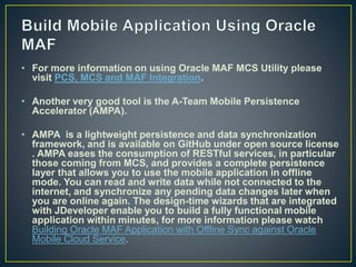 MMostafa Develop Mobile Application For Oracle EBS | PPTX | Cloud Computing | Internet