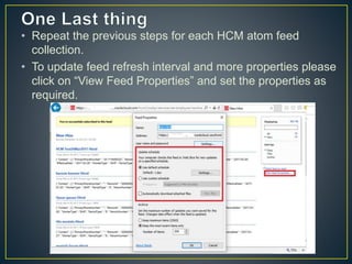 MMostafa - Oracle Fusion HCM Atom feeds | PPT