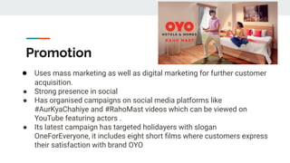 OYO(Marketing Strategy)- 7P Mix Marketing Strategy | PDF