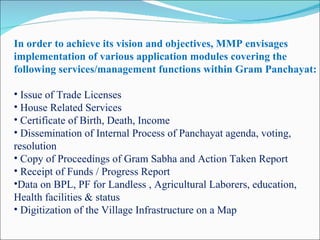 Mission Mode Project (MMP) | PPT