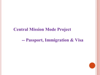 Mission Mode Project (MMP) | PPT