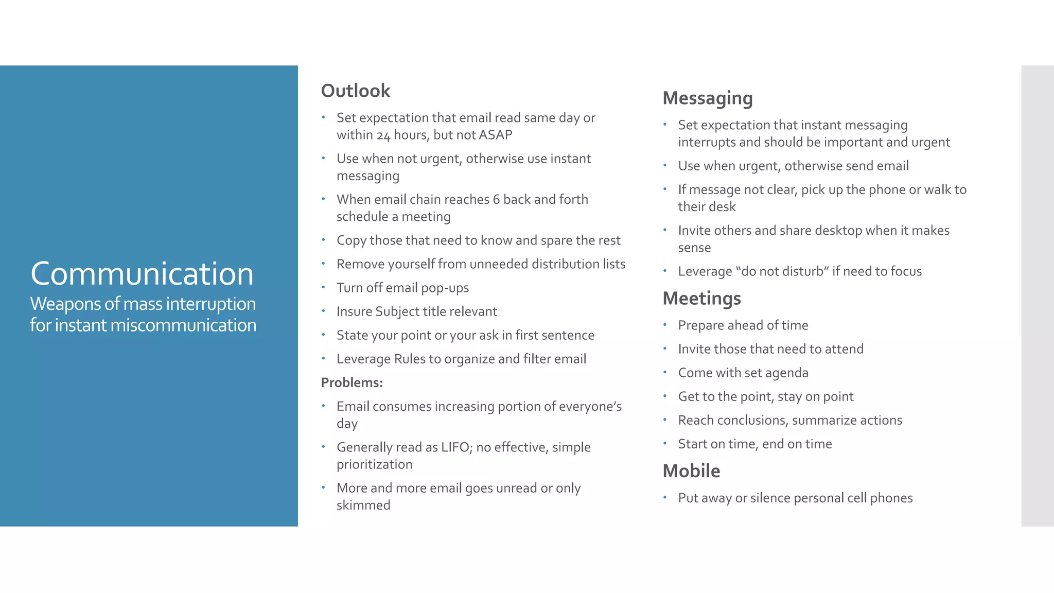 Managing Multiple Priorities | PPTX