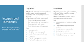 Managing Multiple Priorities | PPTX