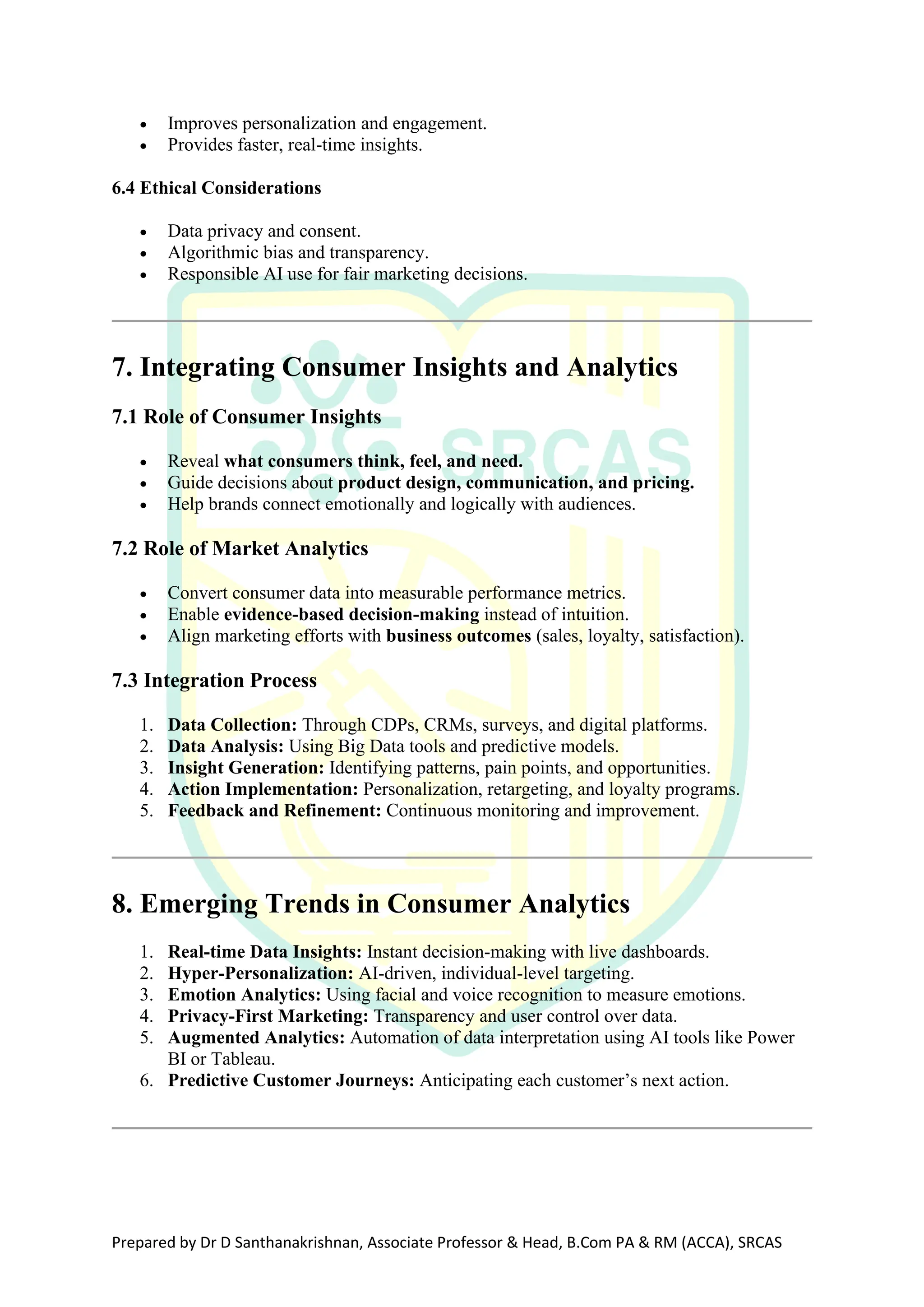 Modern Marketing Practices Full Unit Notes | PDF