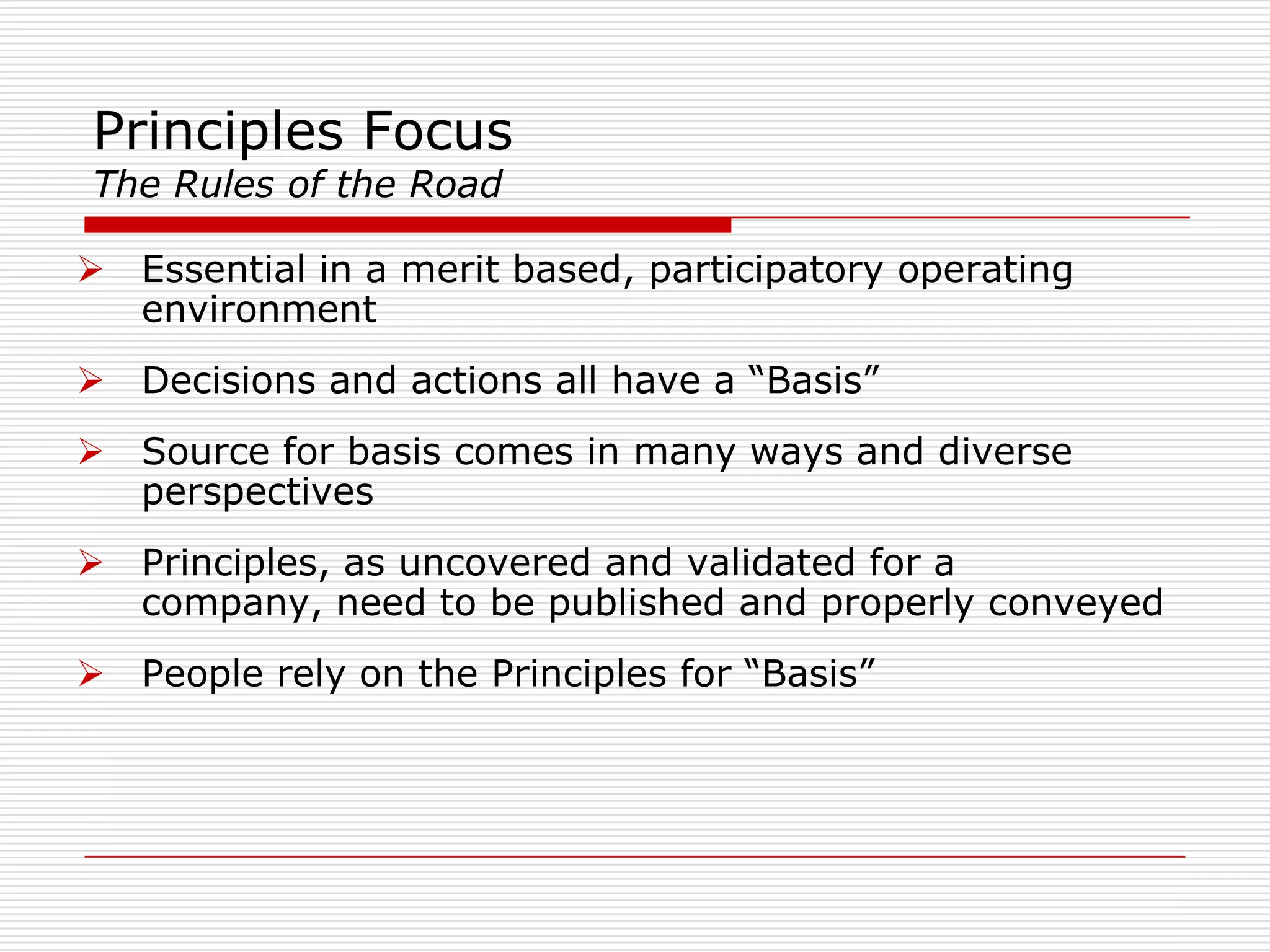 Robert McKinley's Master Map Principles | PPT