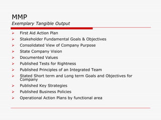 Robert McKinley's Master Map Principles | PPT