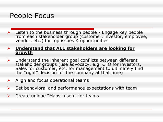 Robert McKinley's Master Map Principles | PPT