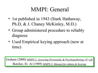 Mmpi | PPT