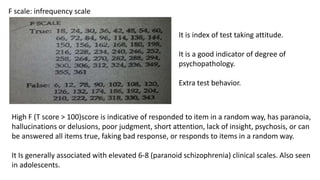 MMPI (minnesota multiphasic personality inventory) | PPTX