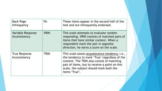 Minnesota Multiphasic Personality Inventory (MMPI) | PPTX
