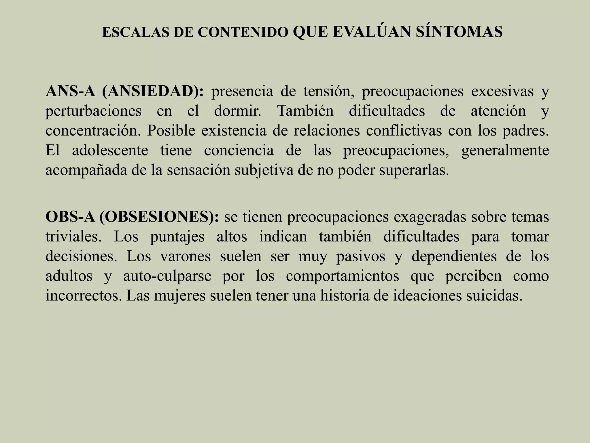 Mmpi a (inventario multifásico de personalidad minnesota para ...
