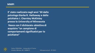 MMPI Minnesota Multiphasic Personality Inventory | PDF