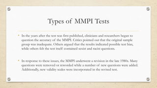 minnesota multi phasic disorder with a disorder ppt.pptx