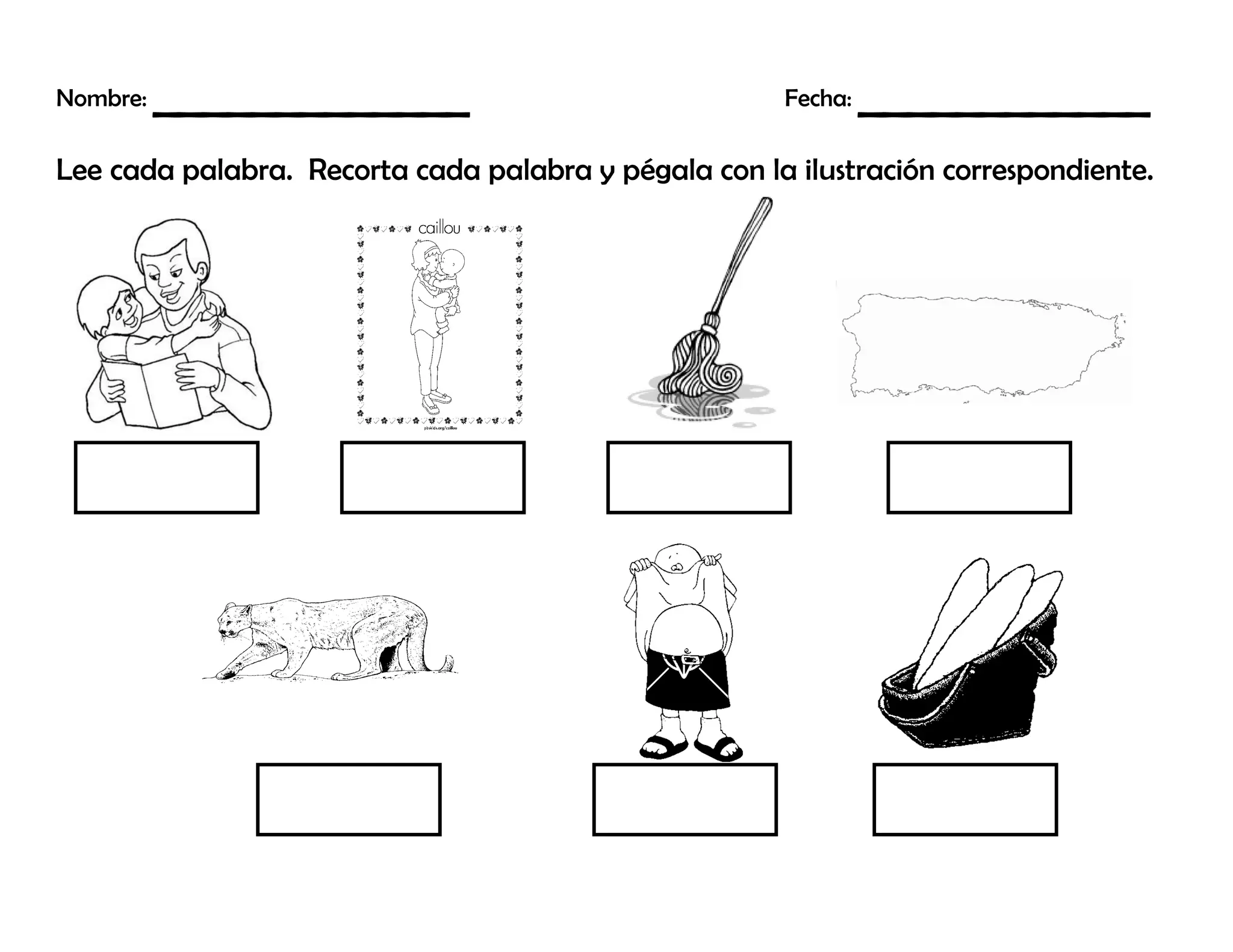 Fonema Mm Pp recortable | PPT
