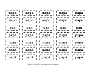 Fonema Mm Pp recortable | DOC