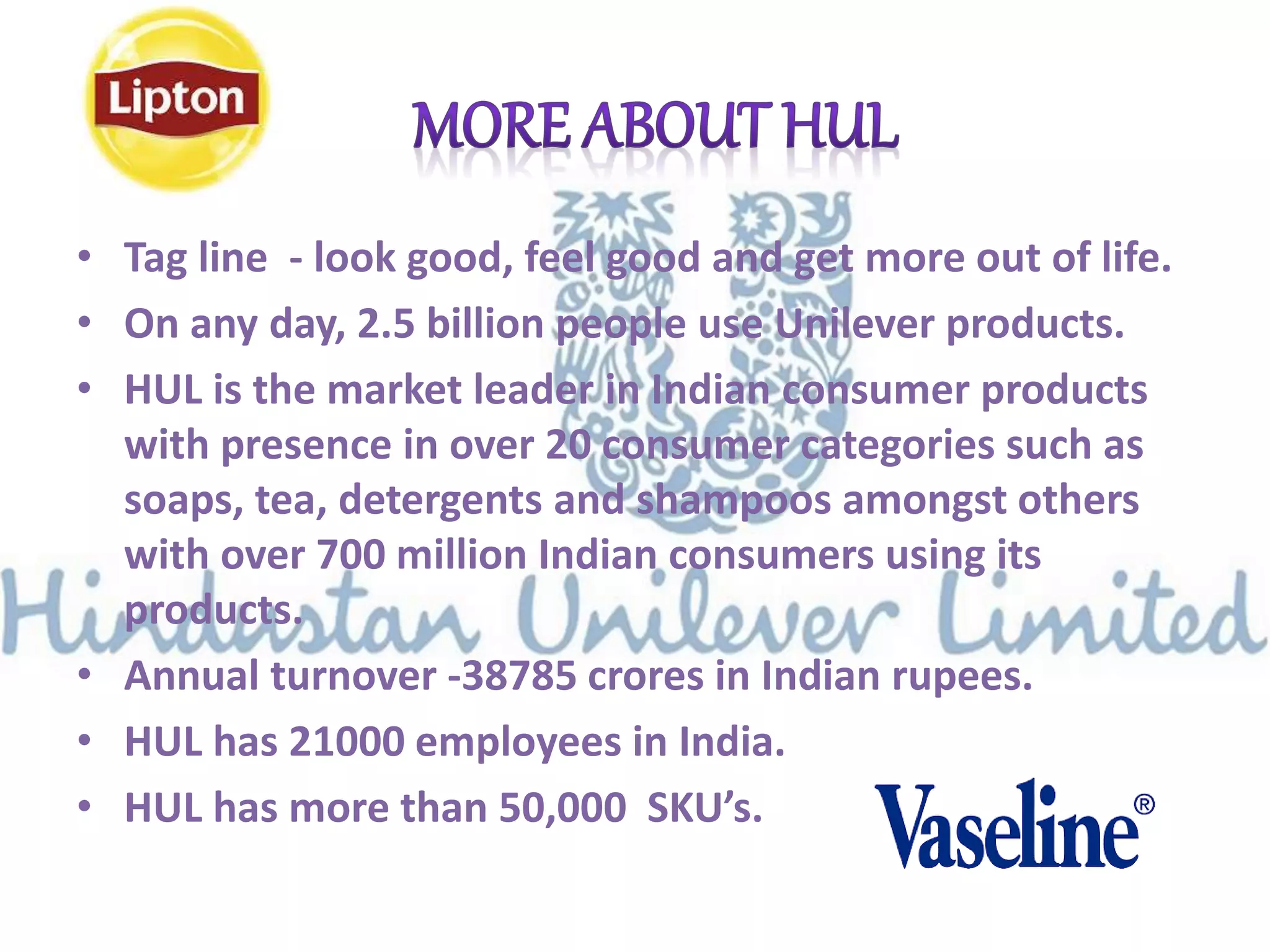 HUL (hindustan unilever limited) #brandanalysis | PPTX