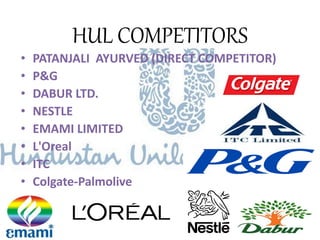 HUL (hindustan unilever limited) #brandanalysis | PPT