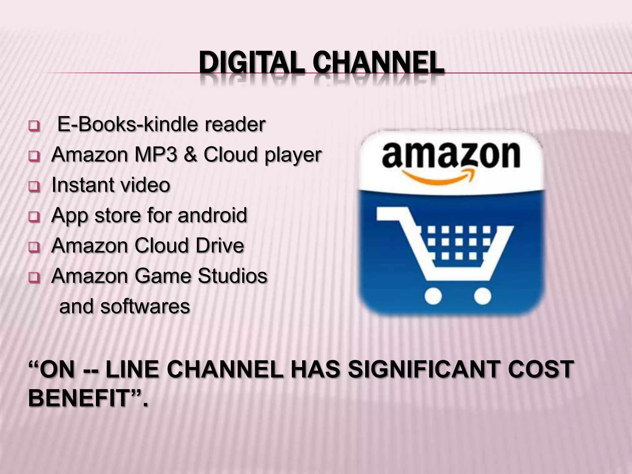 Channel of Distribution of amazon | PPTX