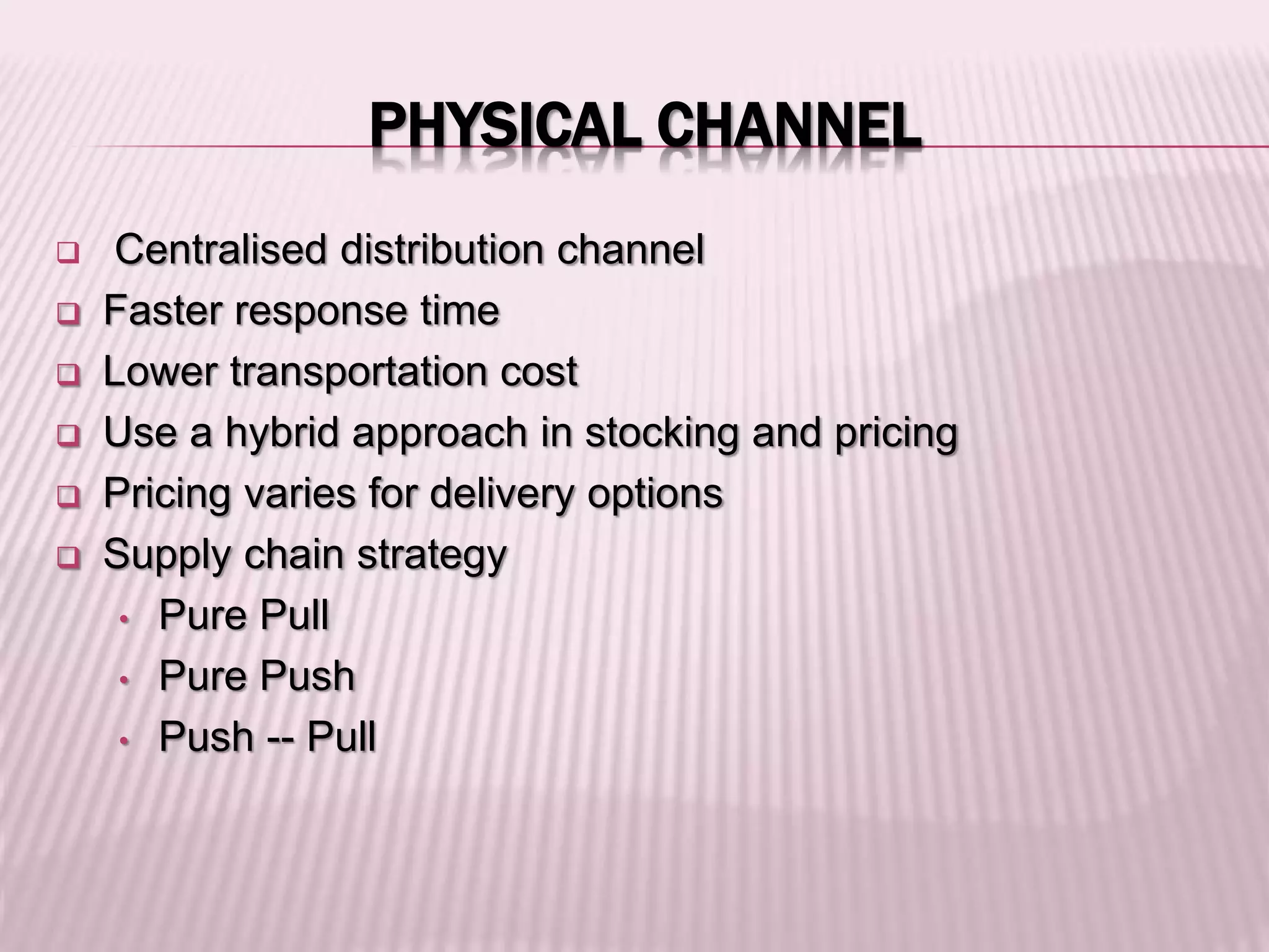 Channel of Distribution of amazon | PPTX