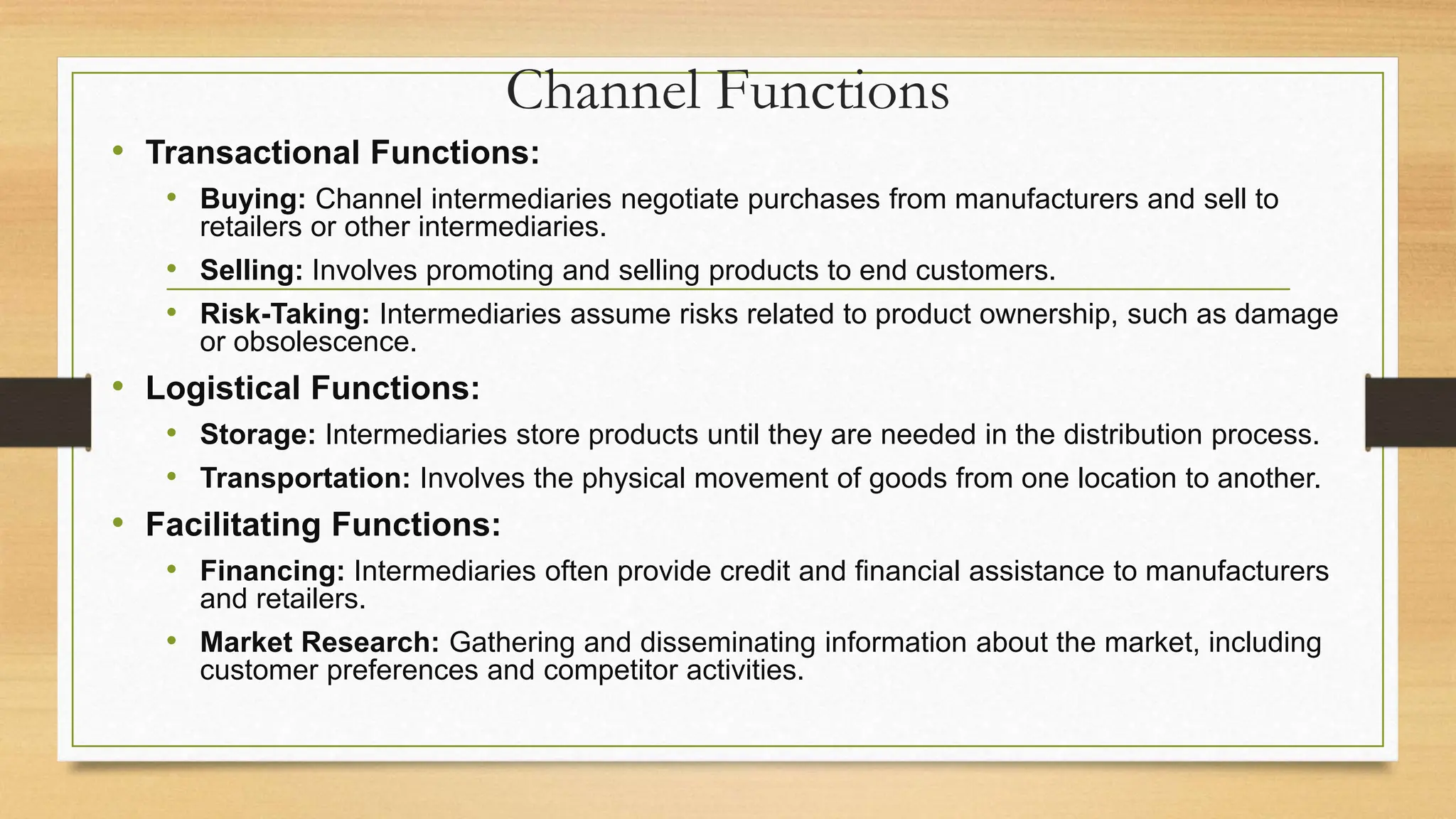 4 P's of Marketing- Place-Explaining Channels of Distribution | PPT