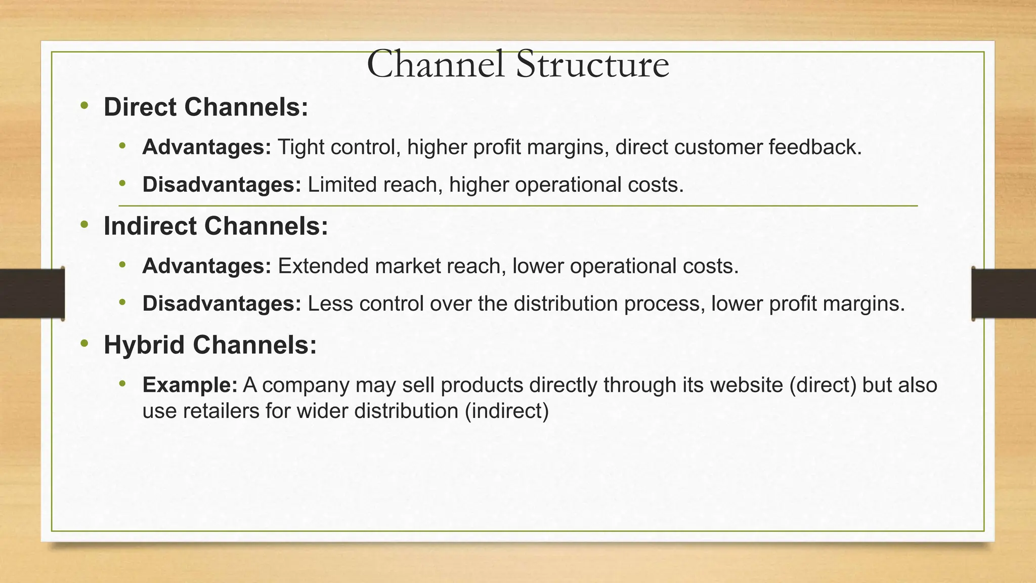 4 P's of Marketing- Place-Explaining Channels of Distribution | PPT
