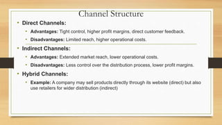 4 P's of Marketing- Place-Explaining Channels of Distribution | PPT