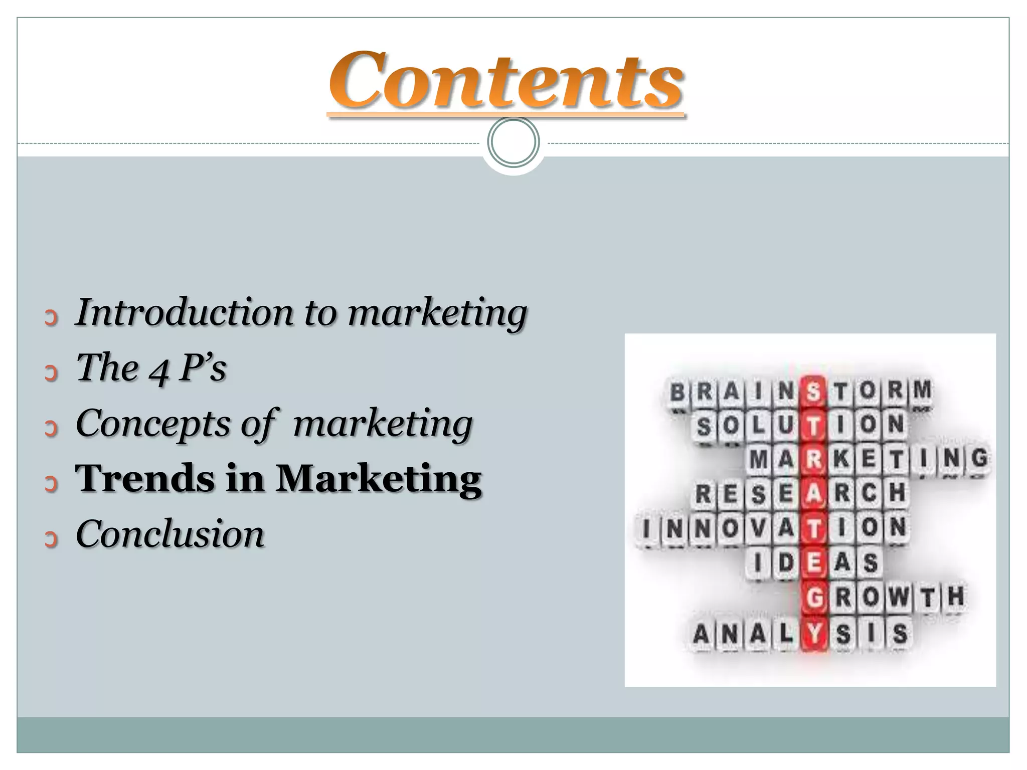 Recent Trends in Marketing | PPTX