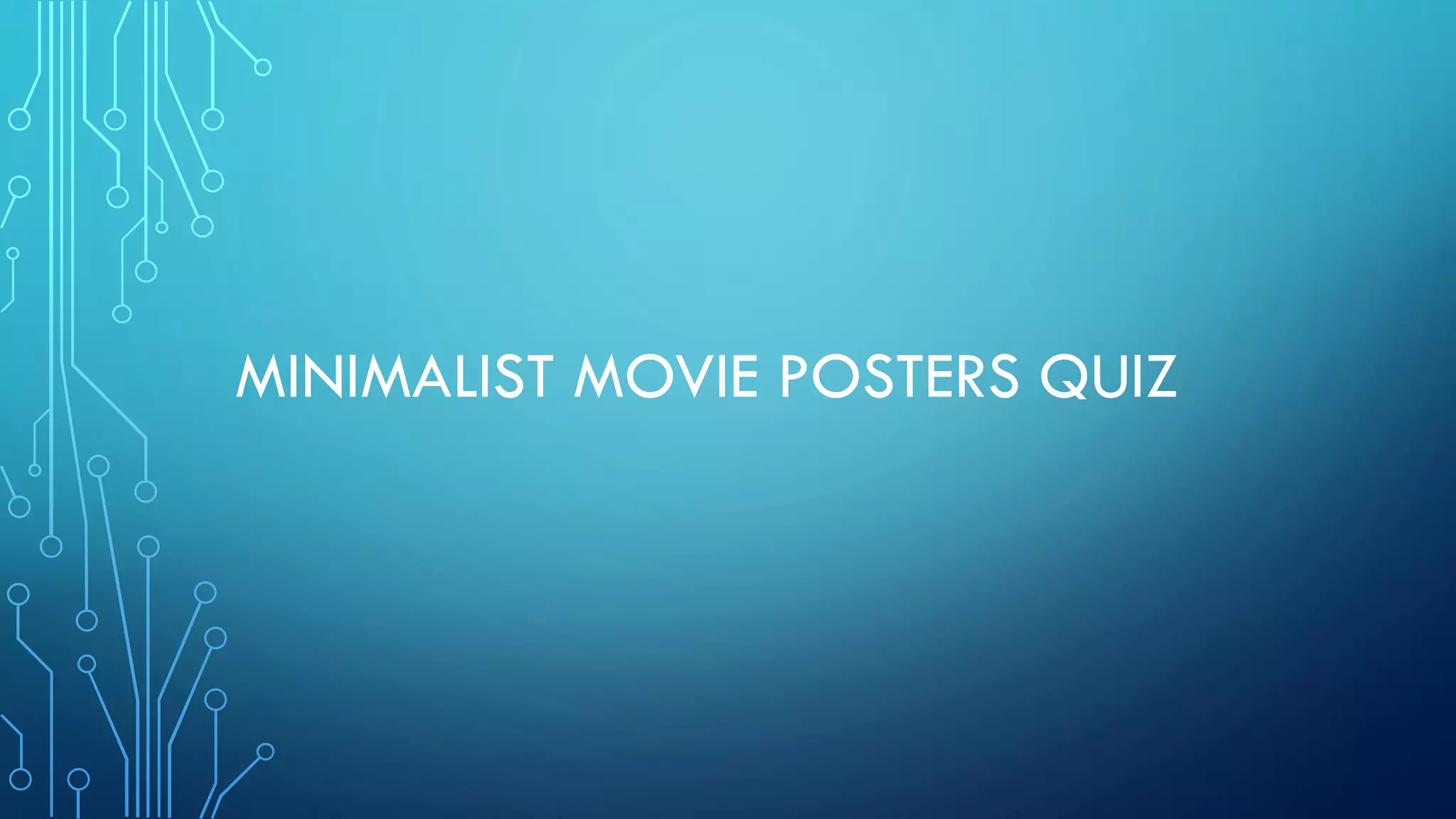 Minimalist Poster Quiz | PDF