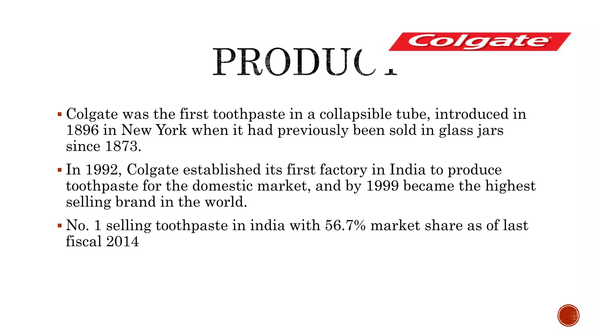MM presentation Colgate | PPTX