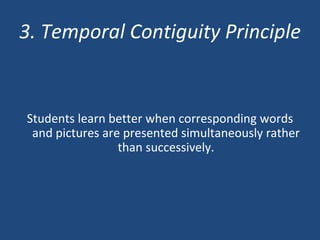 7 Multimedia Principles | PPT