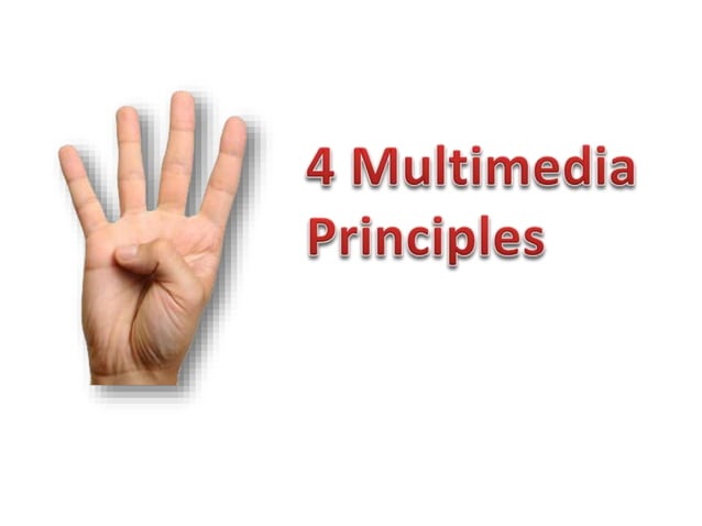4 Multimedia Principles | PPTX