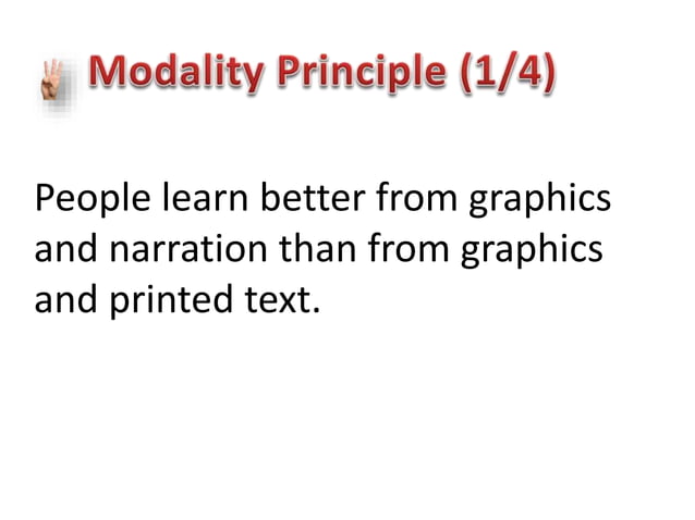 4 Multimedia Principles | PPTX