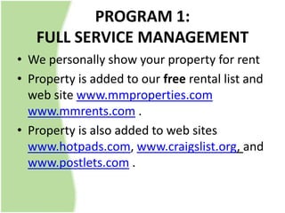 M&M Property Services & Management | PPSX