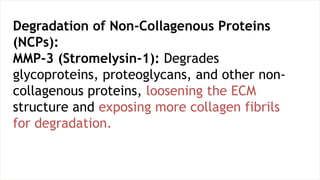 MMPs enzyme activatin and pathway degradation.pptx