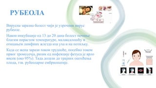 Prezentacija na temu epidemihe Mumpsa Morbila i Rubele | PPT